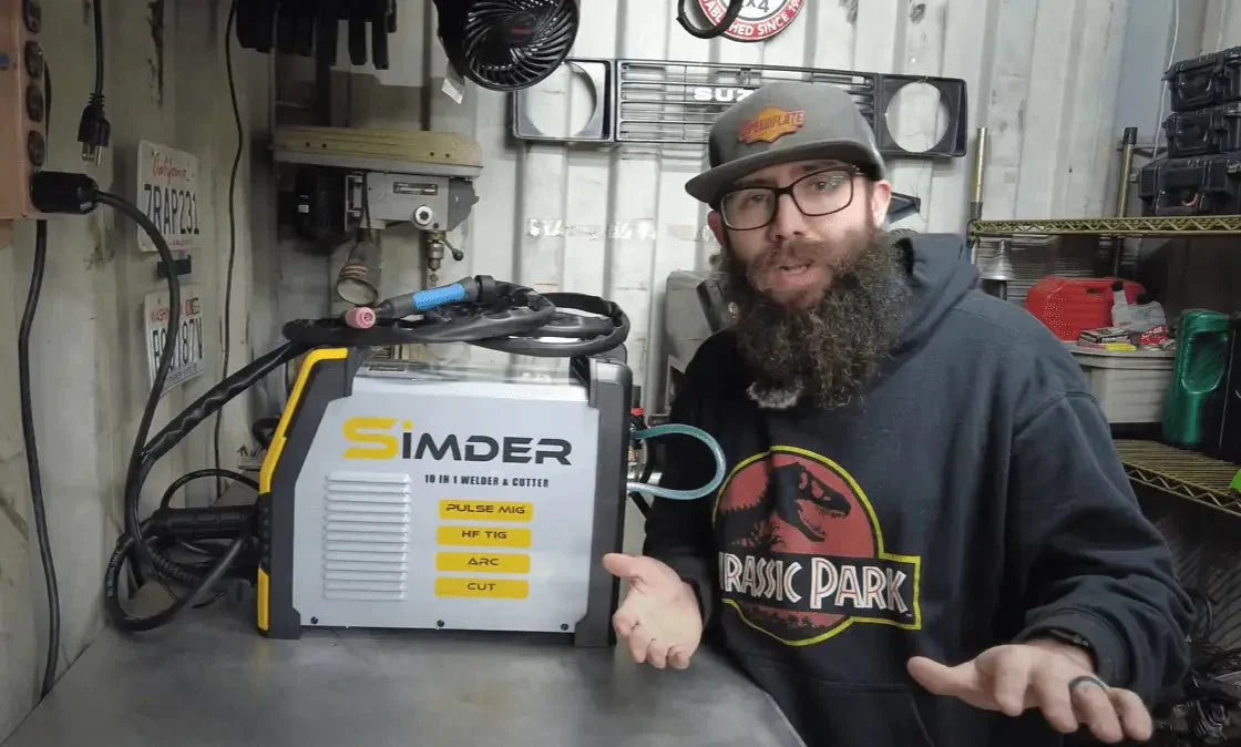 SSimder SD4050Pro 10 in 1 Welder/Plasma Cutter Test & Review – Simder ...
