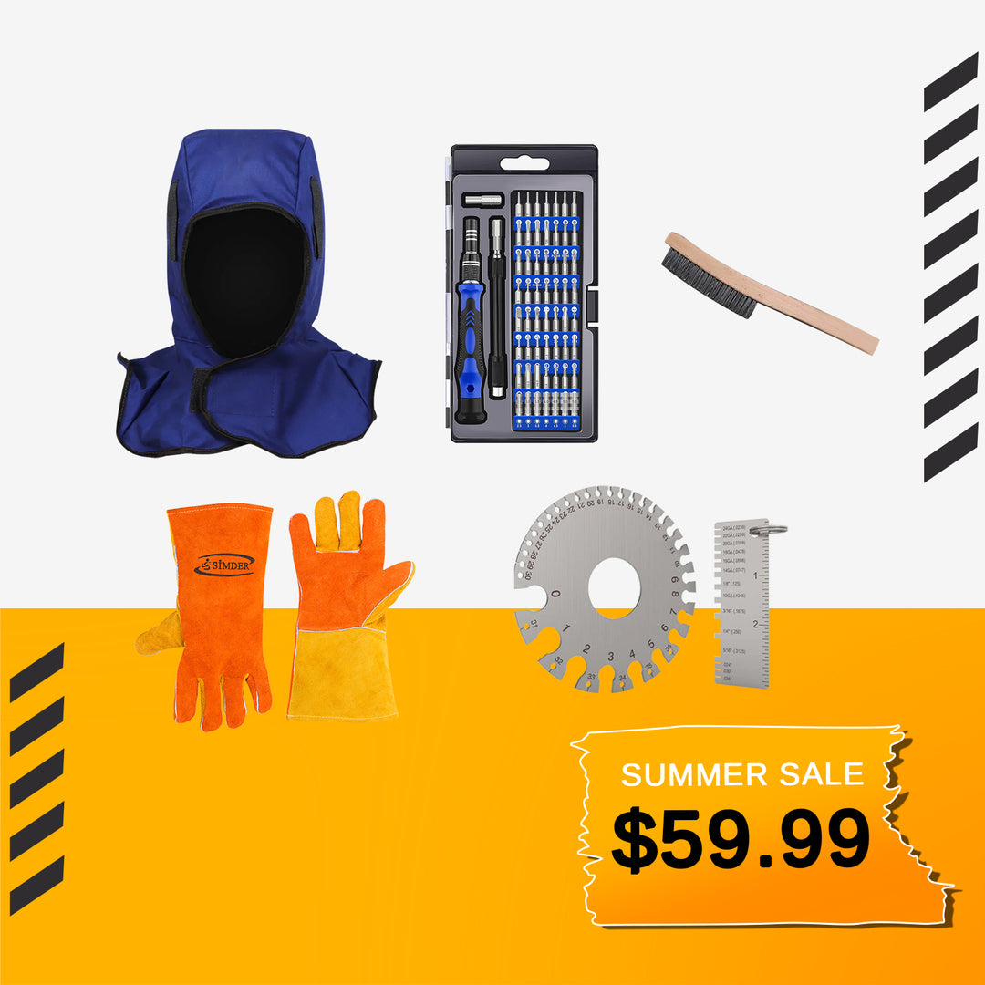 Simder MIG 140 Flux Core Welder. Unboxing, Test, and Review ...