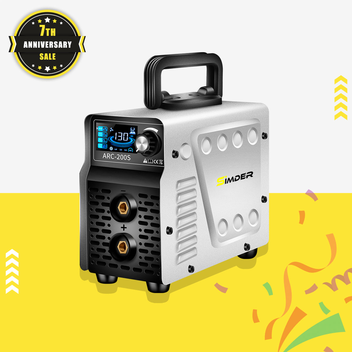 SSimder ARC-200S Stick Welder 110V/220V Tig Welder 2 in 1｜SSimder Welder