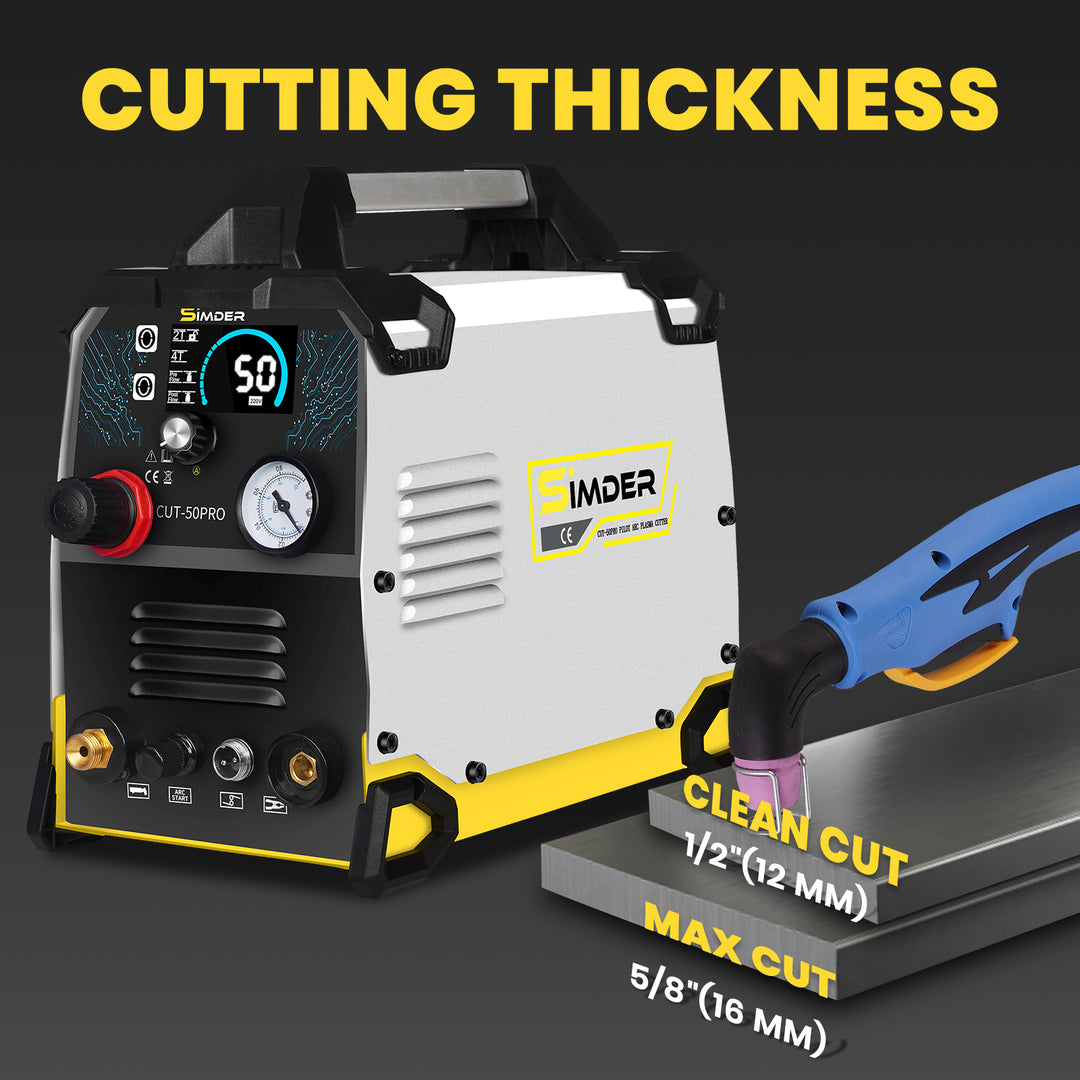 SSIMDER CUT-50 PRO Pilot Arc Plasma Cutter – SSimder Welding Equipment Inc.