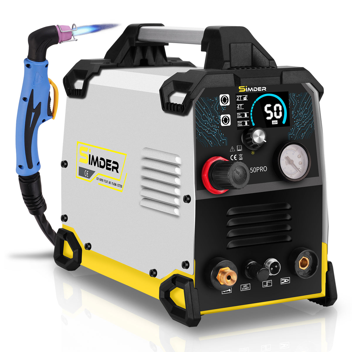 SIMDER CUT-50 PRO Pilot Arc Plasma Cutter – Simder Welder