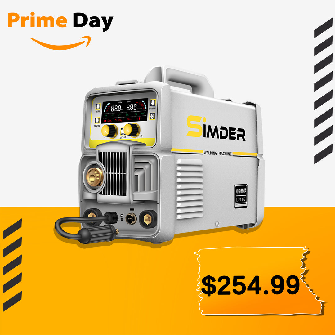 MIG Welder 110V/220V, GMAW Welding Machine, Flux Core Welder｜SSimder ...