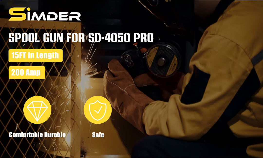 SSimder 16ft 200 Amp Welding Spool Gun – SSimder Welding Equipment Inc.