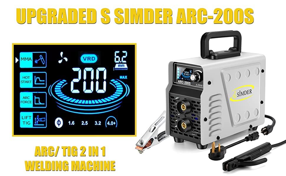 ARC-200S Stick Welder｜SSimder Welder
