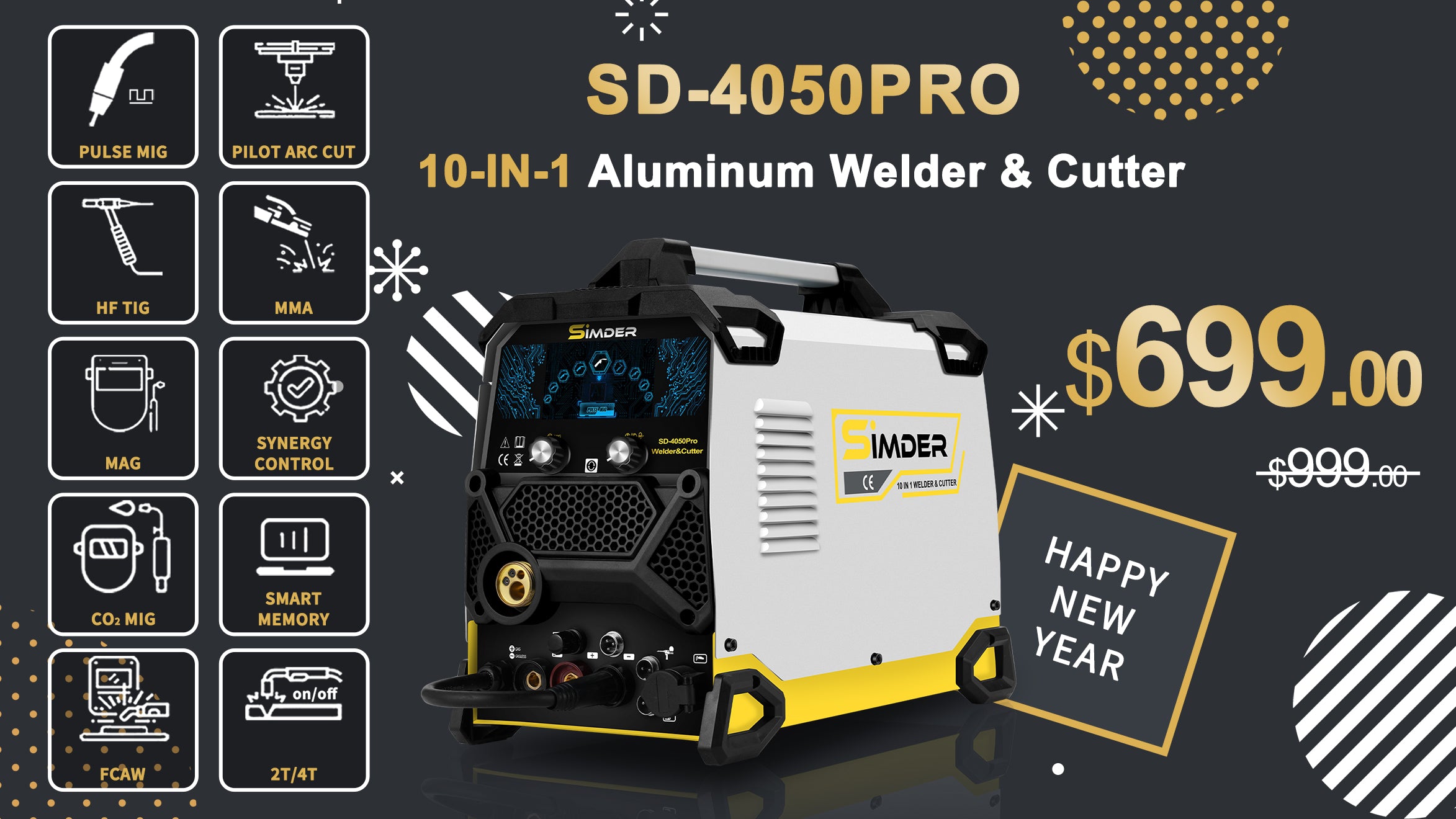 New Year 2025: Amazing Deals on Welders & Plasma Cutters - SSimder ...