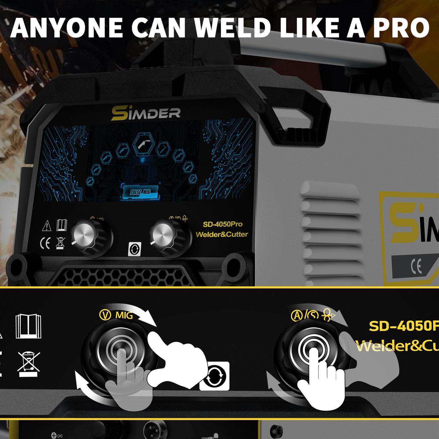 $300 Off Huge Savings: 10-in-1 Aluminum Welder & Cutter – Simder Welder
