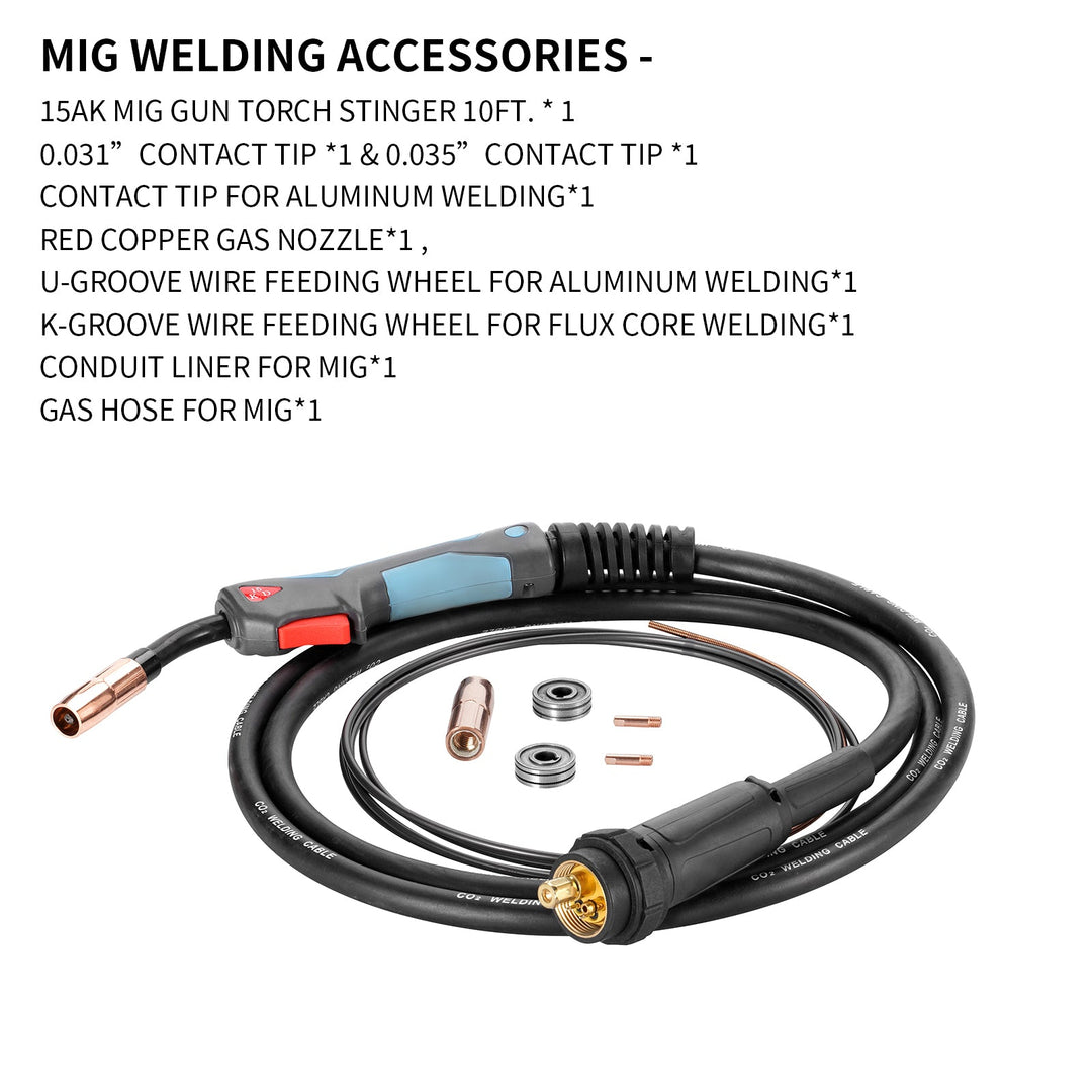 SSimder 15AK MIG Welding Torch Gun Stinger Euro Connection
